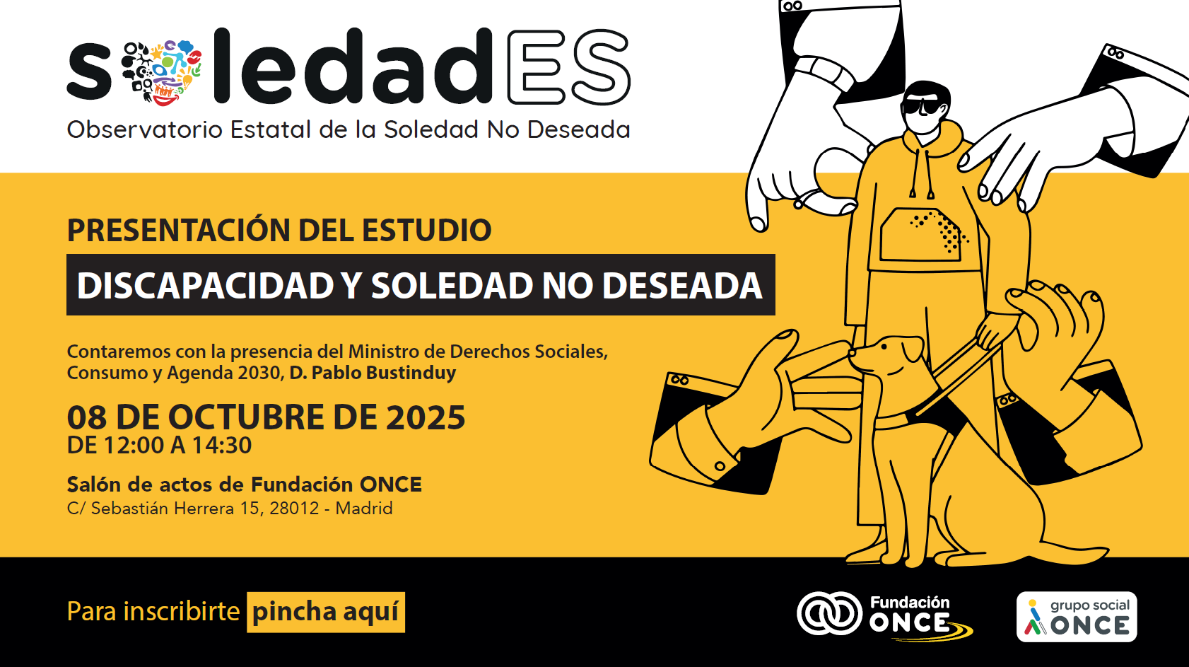 Presentación del Estudio sobre discapacidad y soledad no deseada | SoledadES